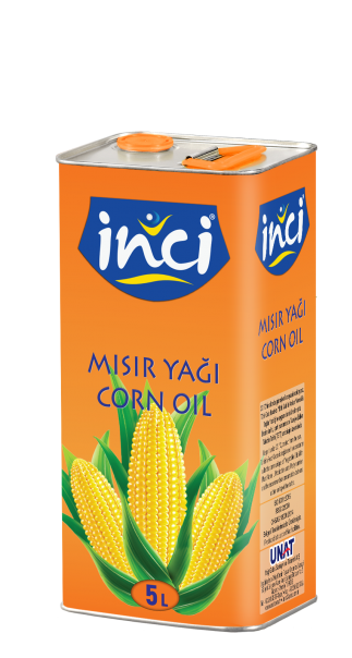 5 L Tin - Corn Oil - Unat Oil and Foods Industrial Company