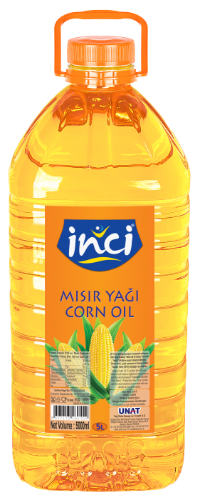 5L Square Bottle - Corn Oil - Unat Oil and Foods Industrial Company