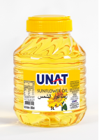 5 L Jar Bottle - Sunflower Oil - Unat Oil and Foods Industrial Company